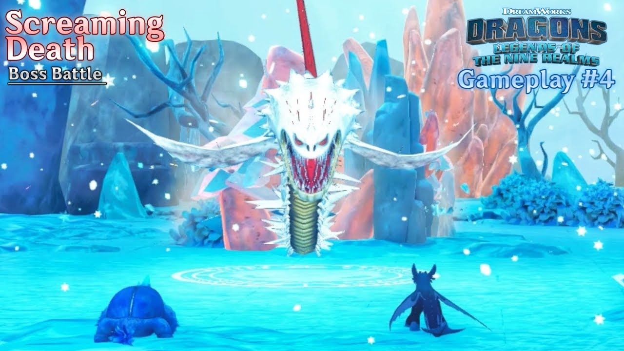 Thunder & Plowhorn vs. Screaming Death (Boss) | Dragons: Legends of the Nine Realms #4 - YouTube
