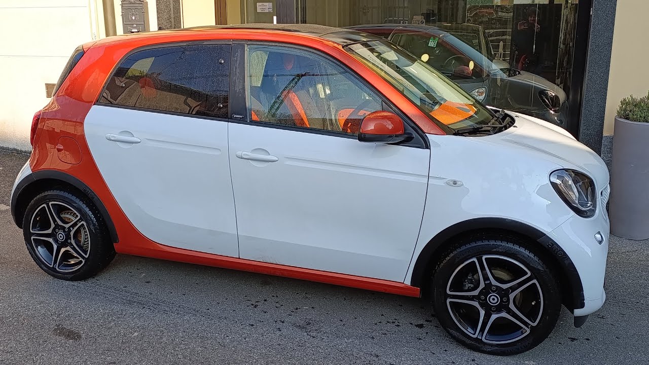 Smart ForFour 0.9 Turbo 90cv Cabriolet Edition - YouTube