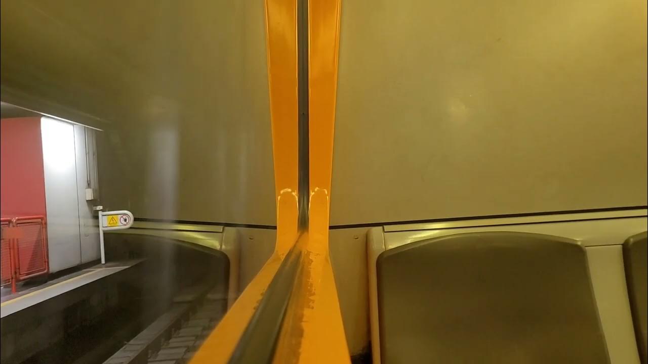 U1 Mitfahrt Stephansplatz nach Rennbahnweg (U-Bahn Wien SGP Type U11 ...