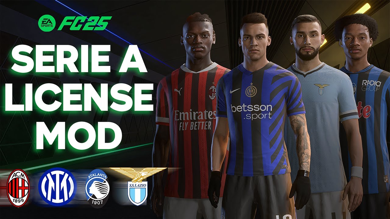 Serie A Licensed Clubs Mod For FC 25 ( Milan, Inter, Atalanta, Lazio ...