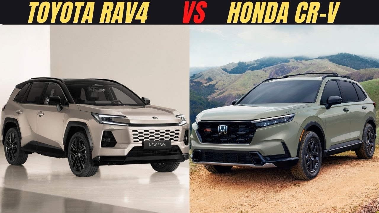 2026 Toyota RAV4 vs Honda CR-V Hybrid | Ultimate Showdown! Which One ...