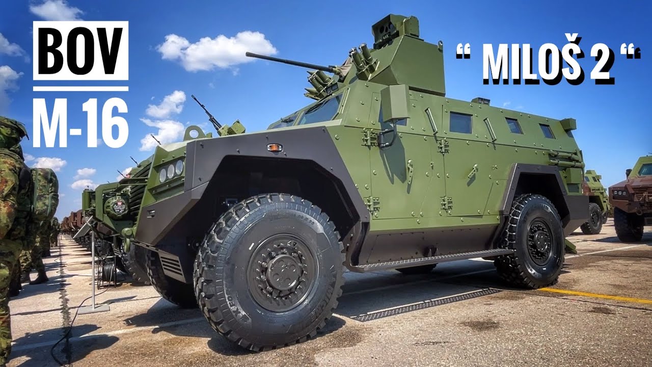 PRVI PRIKAZ!! Novi BOV M-16 “Miloš 2” - YouTube