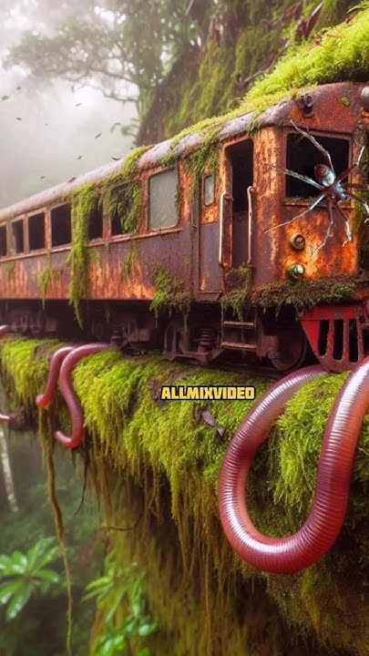 Nature exploration !! Travel adventure train #wow #shorts #jungle # ...