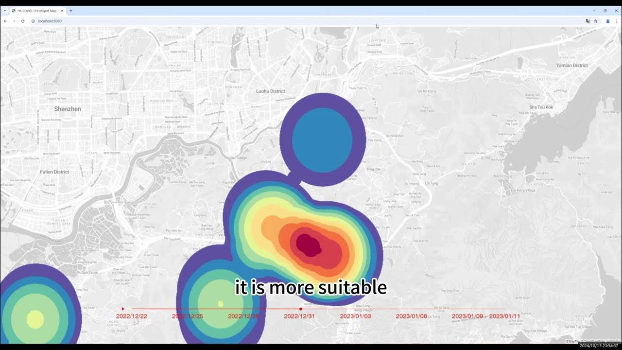 PREFIX solution for Spatiotemporal Kernel Density Visualization demo - YouTube