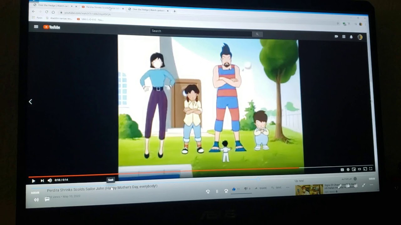 Perdita Shrinks Scolds Vincent (Happy Mother's Day everyone) - YouTube