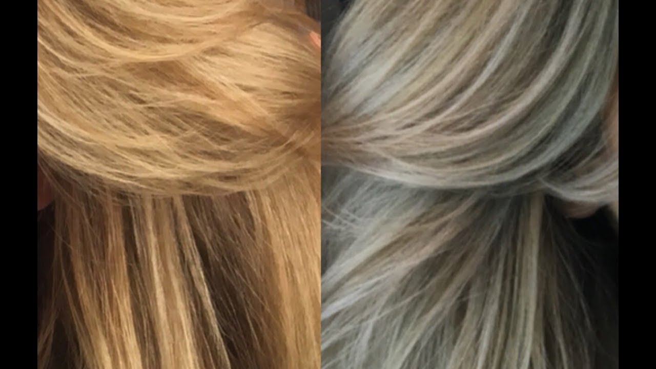 How to get rid yellow hair & achieve perfect ash blonde / sposób na ...