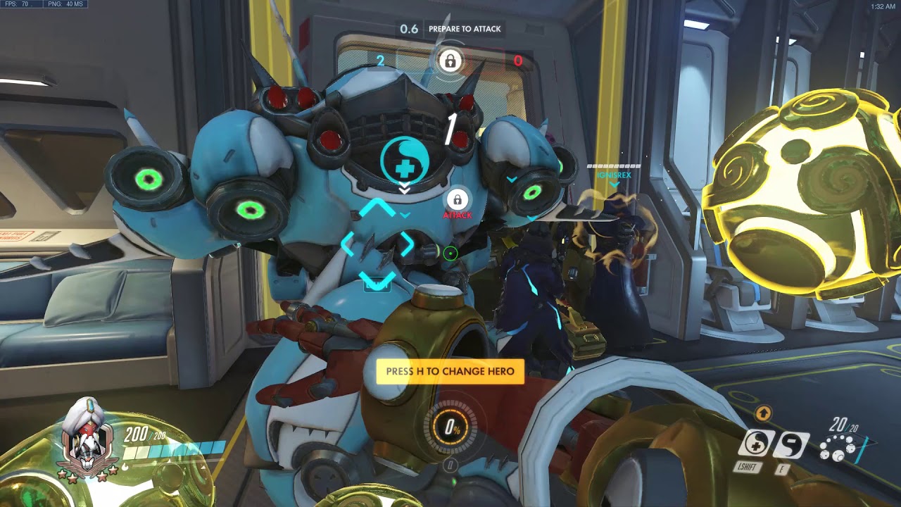 Overwatch Solo Queue Ilios Zenyatta Perspective SR 2350 - YouTube