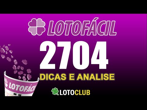 Lotofacil 2704 dicas e analises