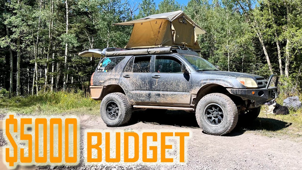 $5k Budget Built Toyota 4Runner Overland Rig Walk Through - YouTube
