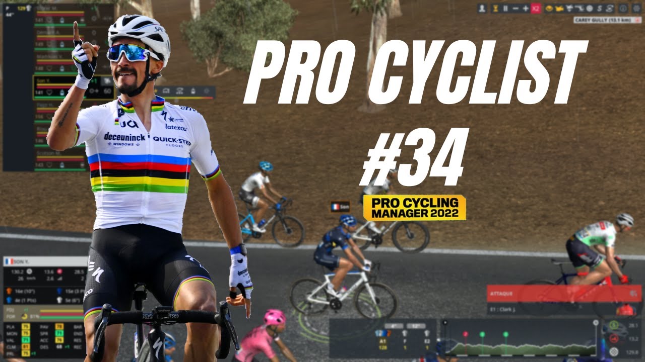 PRO CYCLING MANAGER 2022 - PRO CYCLIST 2.0 #34 - DEBUT EN AUSTRALIE ...