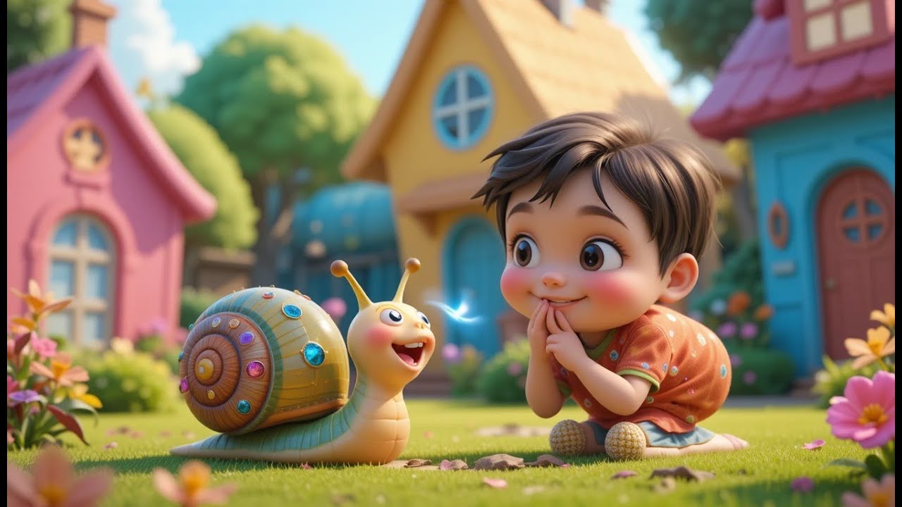 I Found a Snail with a Glitter Shell! | Popular Nursery Rhyme ...