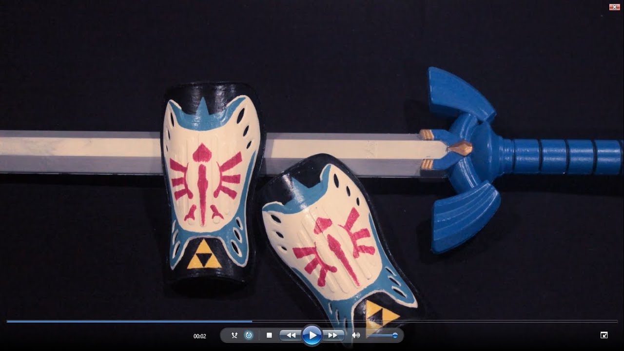 How to make the coolest DIY link gauntlets ever part 1 - YouTube