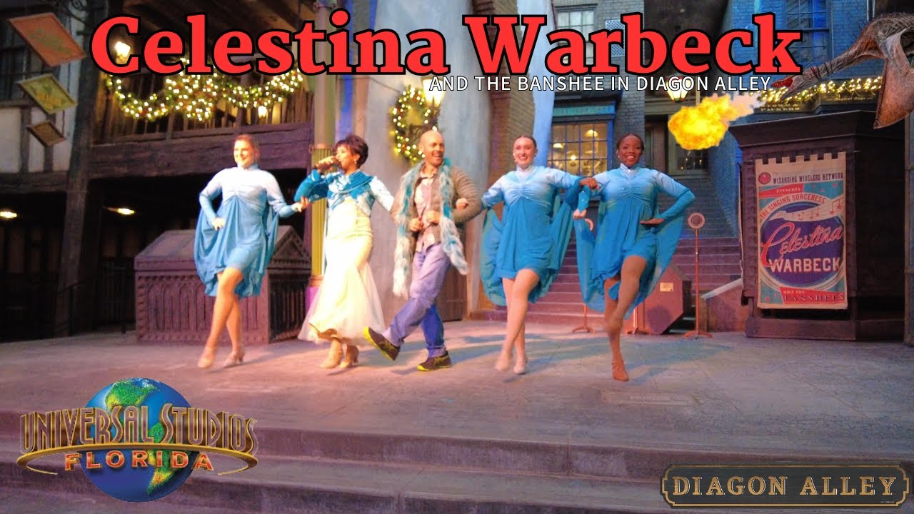 Celestina Warbeck and the Banshees Live at Diagon Alley – Universal ...
