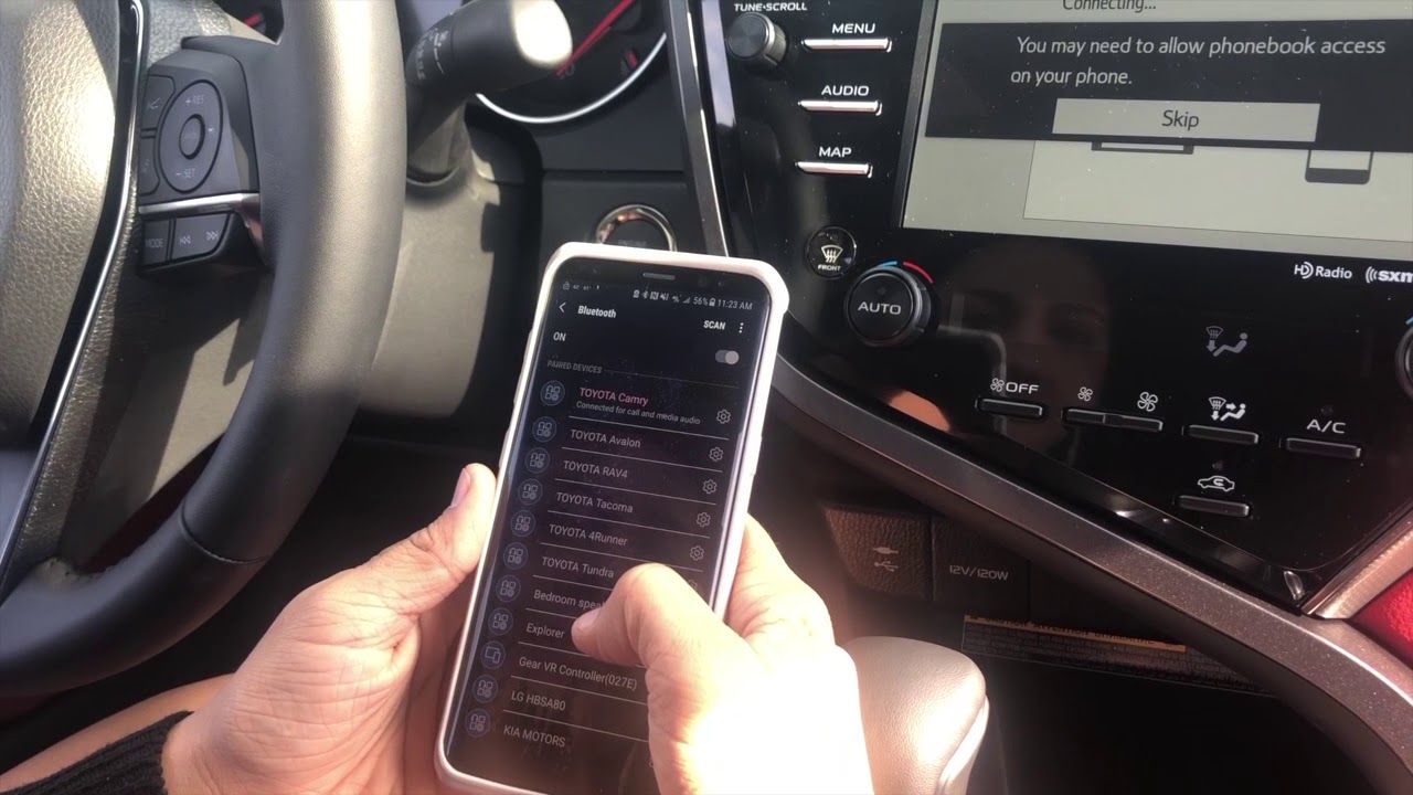 How to Connect your android to bluetooth - YouTube