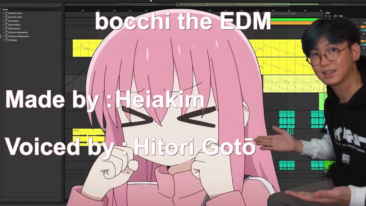 Heiakim - bocchi the EDM - 1h loop - YouTube