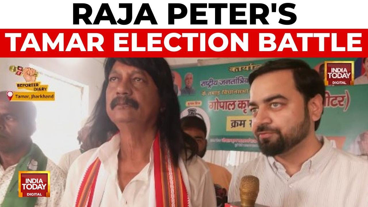 Raja Peter, Accused of Murder, Contests Tamar Election on JDU Ticket ...