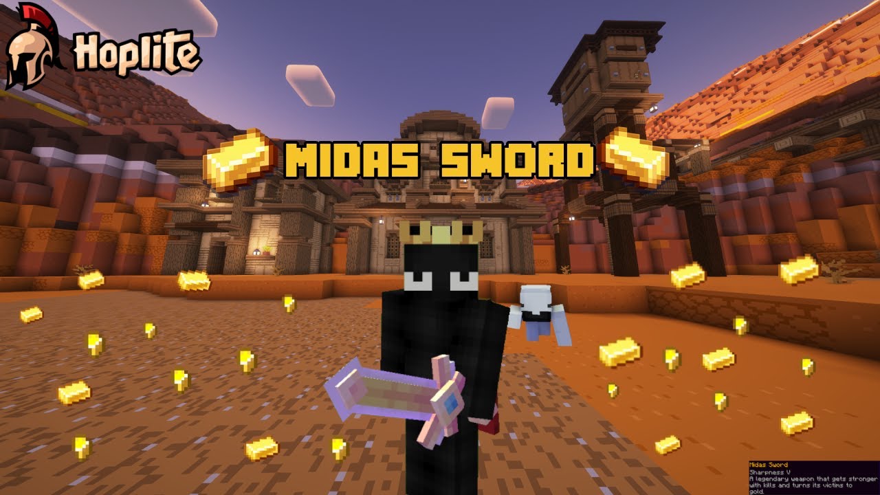How I Took Over This Server with The MIDAS SWORD! (hoplite) - YouTube