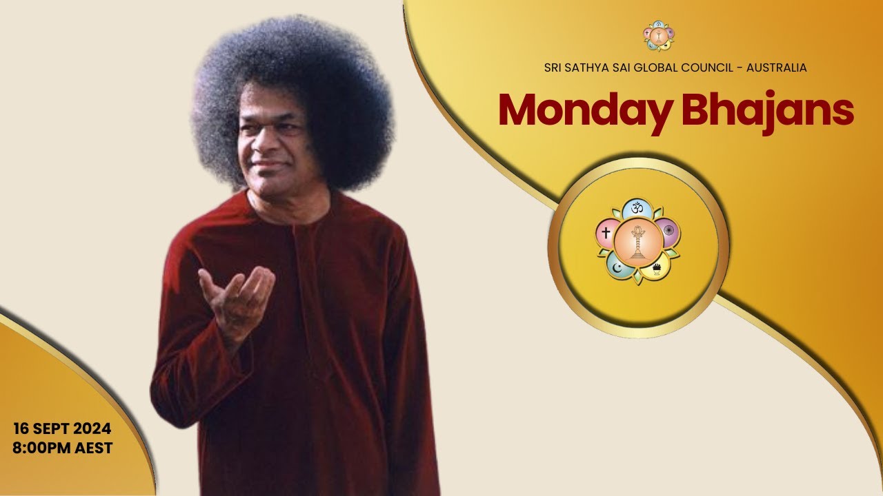 Monday Bhajans 🕉 16th September 2024 🙏 8.00 PM AEST 🔔 #gayatri #talk # ...