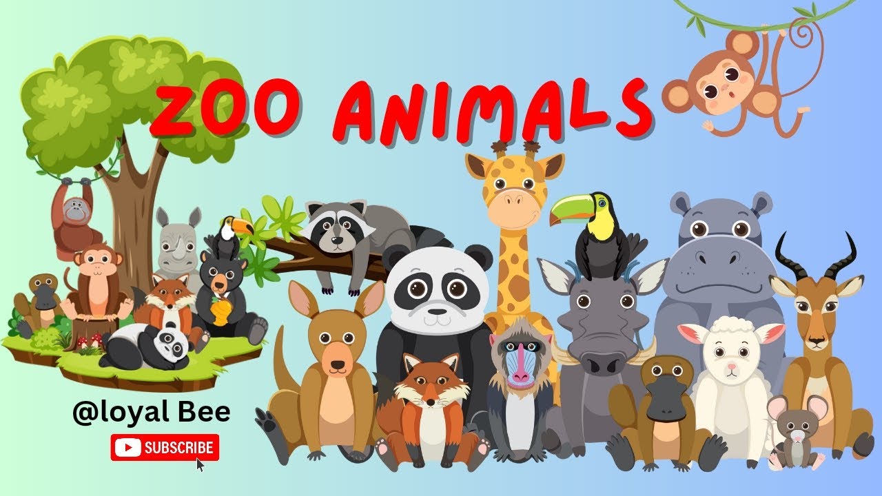 "Zoo Safari Adventure for Kids! 🦁🐘 Explore Wild Animals with Fun ...