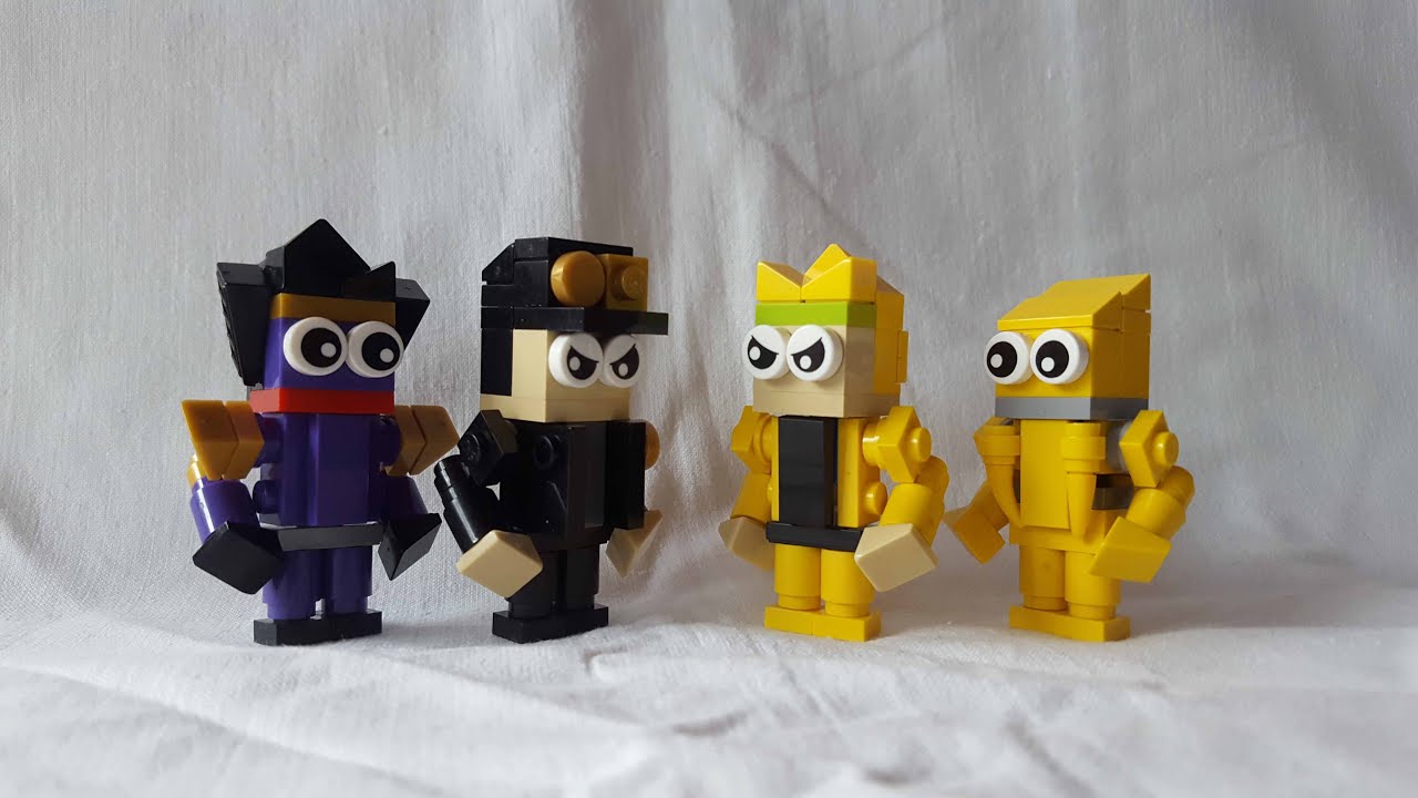 Mini Jotaro vs Mini Dio from JoJo's Bizarre Adventure (LEGO MOC ...