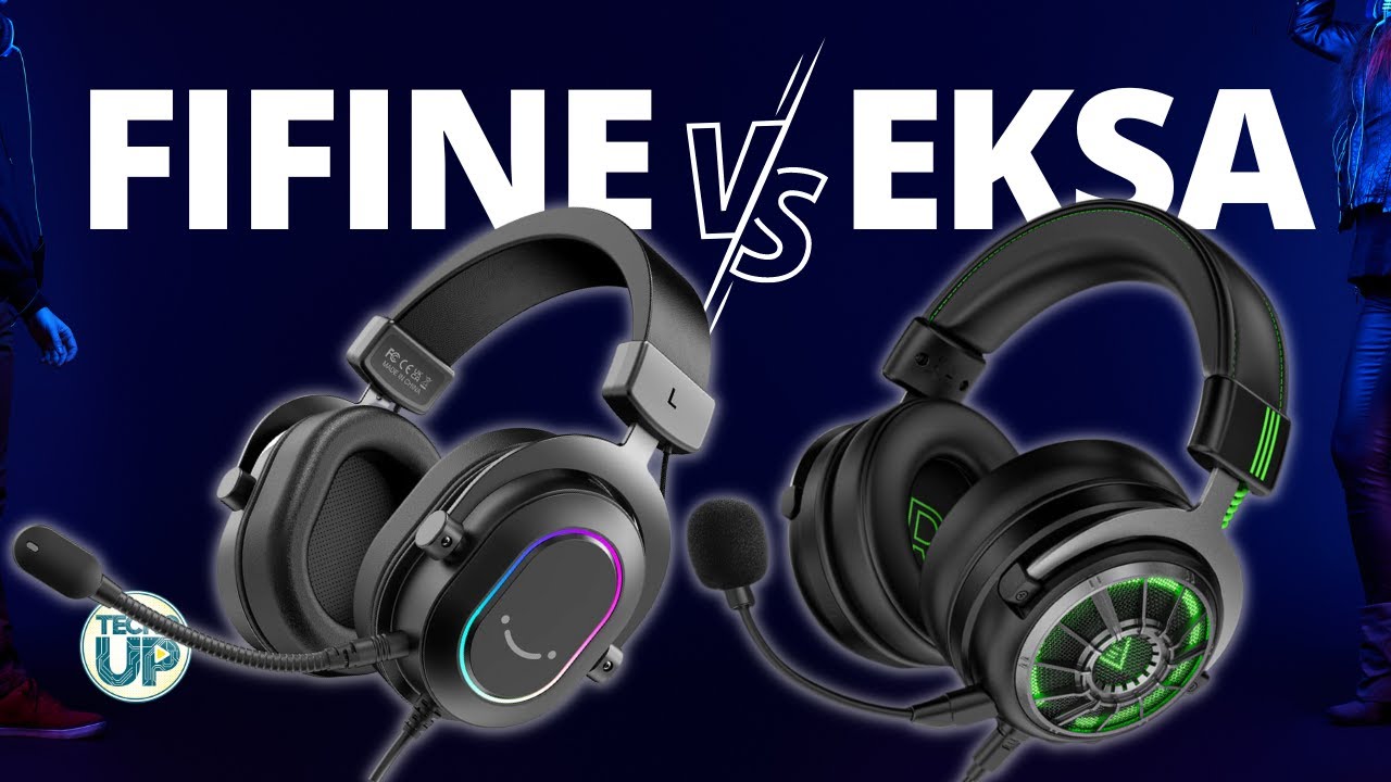 Comparativo de headset's - Fifine Ampligame H6 versus EKSA Star Engine E5000 Pro 🎧 - YouTube