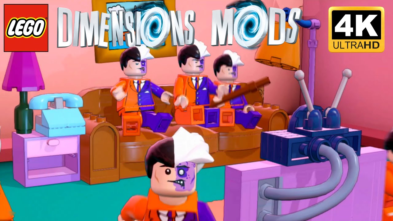LEGO Dimensions Two-Face Performs All Cutscenes in LEGO The Simpsons ...