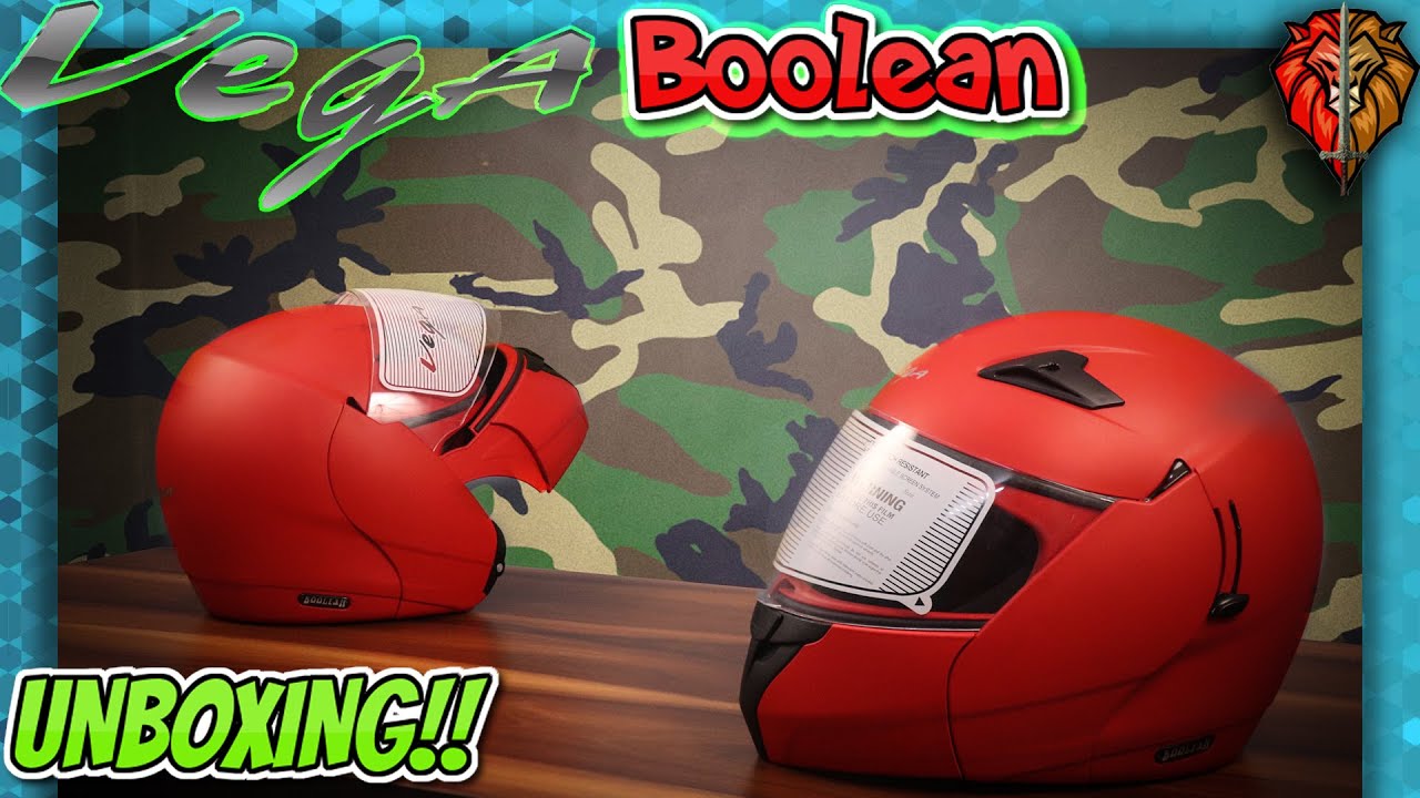 Vega Boolean Helmet| Unboxing | Hindi (हिंदी मे) - YouTube