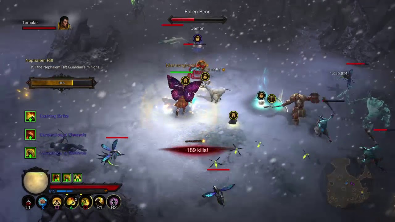 DIablo III ROS Speed Monk Gameplay - YouTube