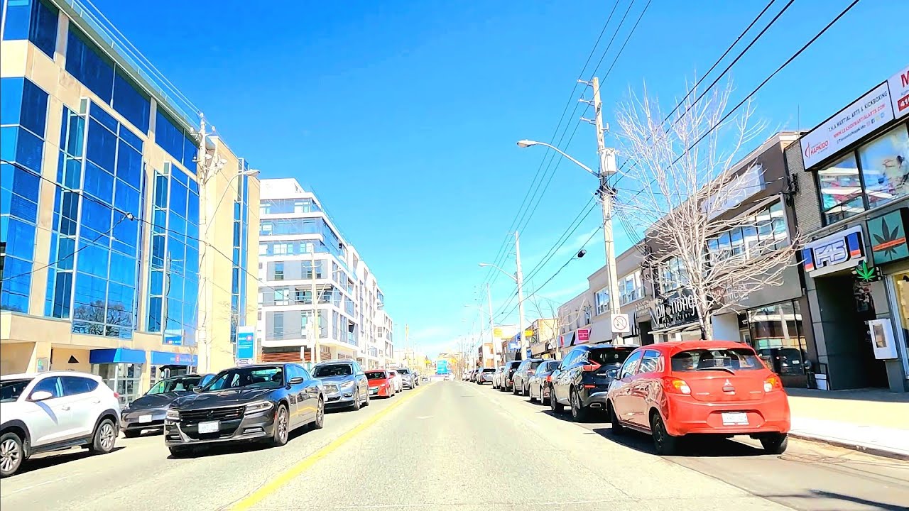 4k Drive | Toronto | Driving From Bayview to Lawrence & Leslie - YouTube