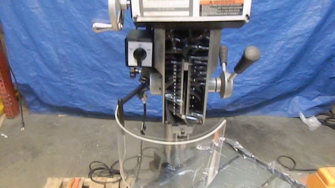 Jet 20" V/S Drill Press Demo J-2221VS - 354221 - YouTube