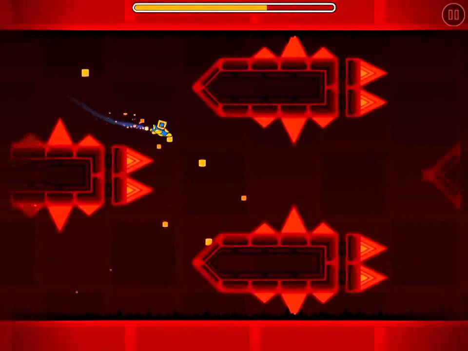 Geometry Dash! - Flight Of Space 3 - KFA - Awesome Level! - YouTube