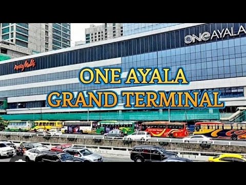 UPDATE TODAY AYALA AVE ONE AYALA MALLS NEW BUS TERMINAL! OCTOBER 05 ...