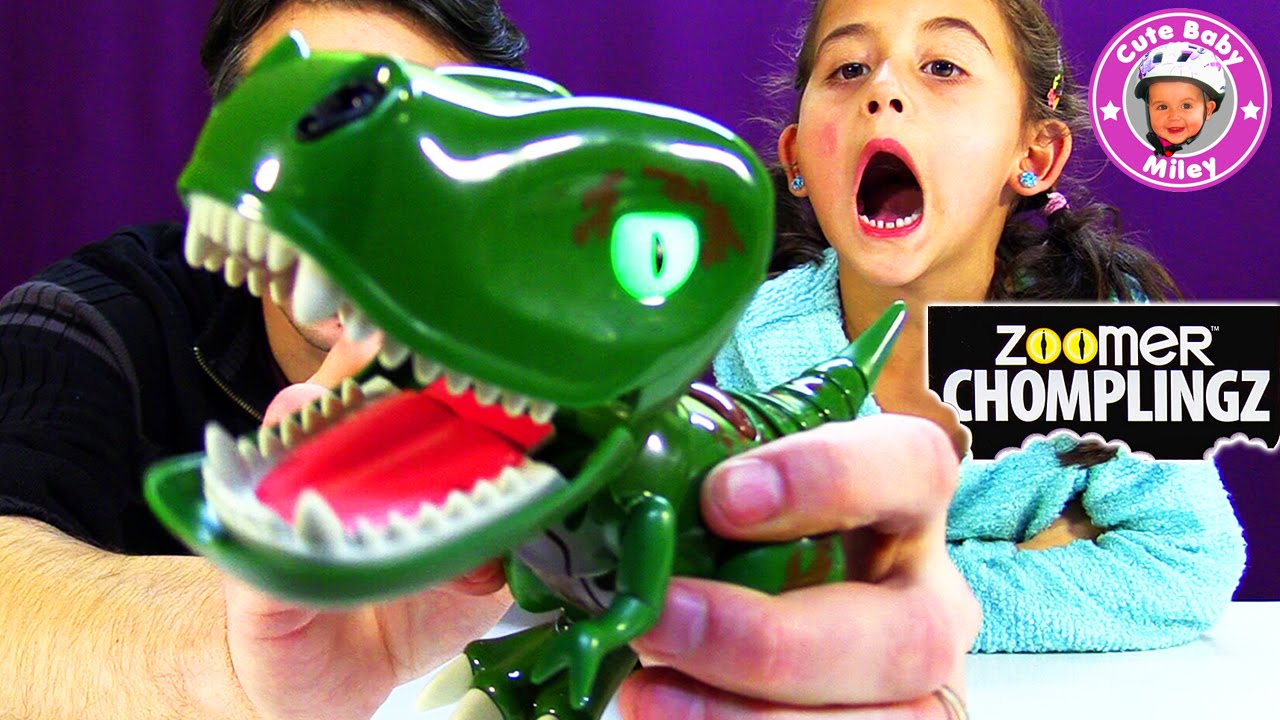 Zoomer Chomplingz Interaktiver Dinosaurier für Kinder - Vorsicht bissig ...