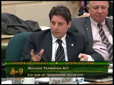 MP Kyle Seeback discusses Nuclear Terrorism Act, 2013 - YouTube