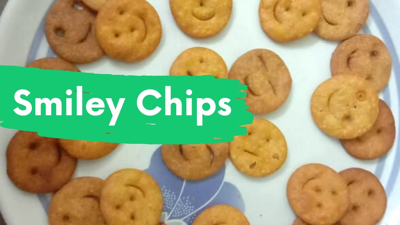 Smiley Chips | Wheat Biscuit in tamil | Snack recipe | sweet and salad ...