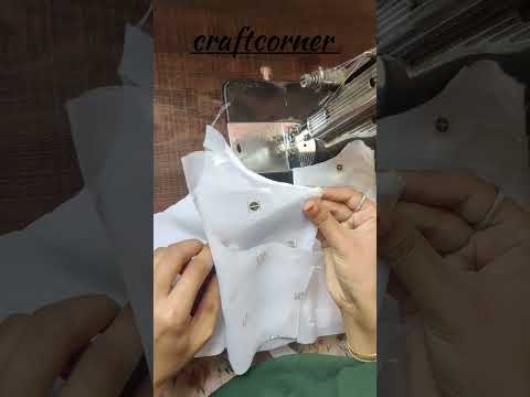 white baby frock cutting and stitching|| designer baby frock//silai tutorial.. - YouTube