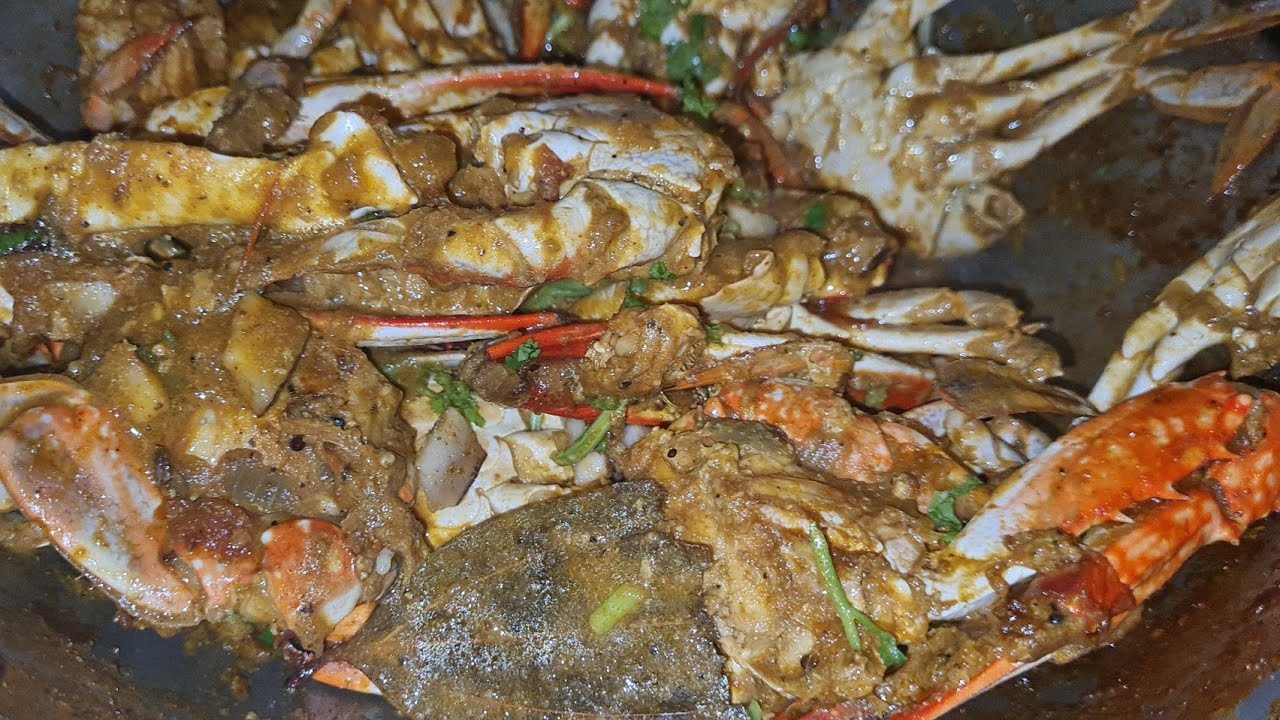 CRAB CURRY | CRAB COOK WITH COCONUT MILK - YouTube