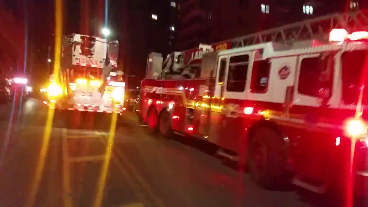 FDNY 2-Alarm Fire on 23rd Floor, Fire under control. Flushing Queens ...