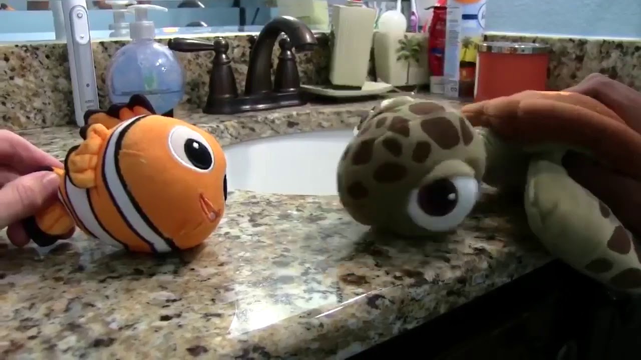 Flushing Nemo - YouTube