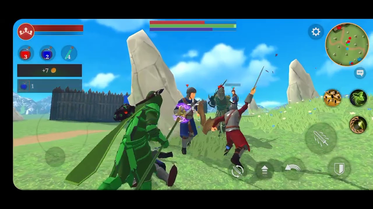 combat magic ability showcase: druid - YouTube