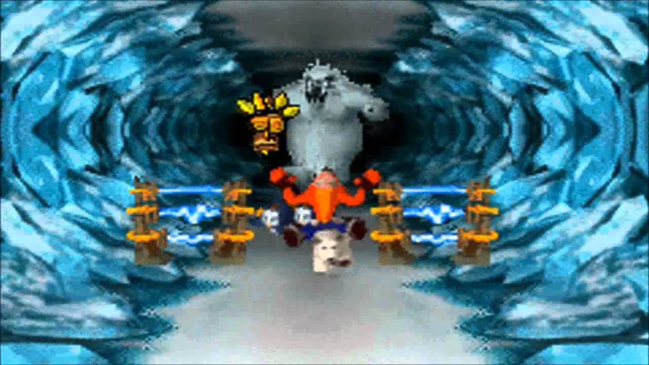 Crash Bandicoot XS Walkthrough Level 2-6 Snow Crash - YouTube