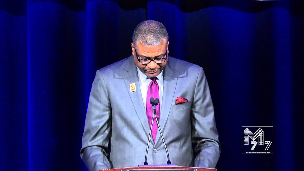 Ronald A. Stroman presents the 2014 black heritage commemorative stamp ...