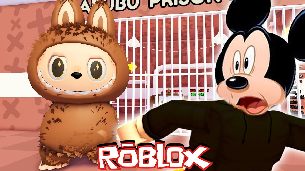 Mickey Mouse ESCAPE LABUBU'S PRISON RUN in Roblox - YouTube