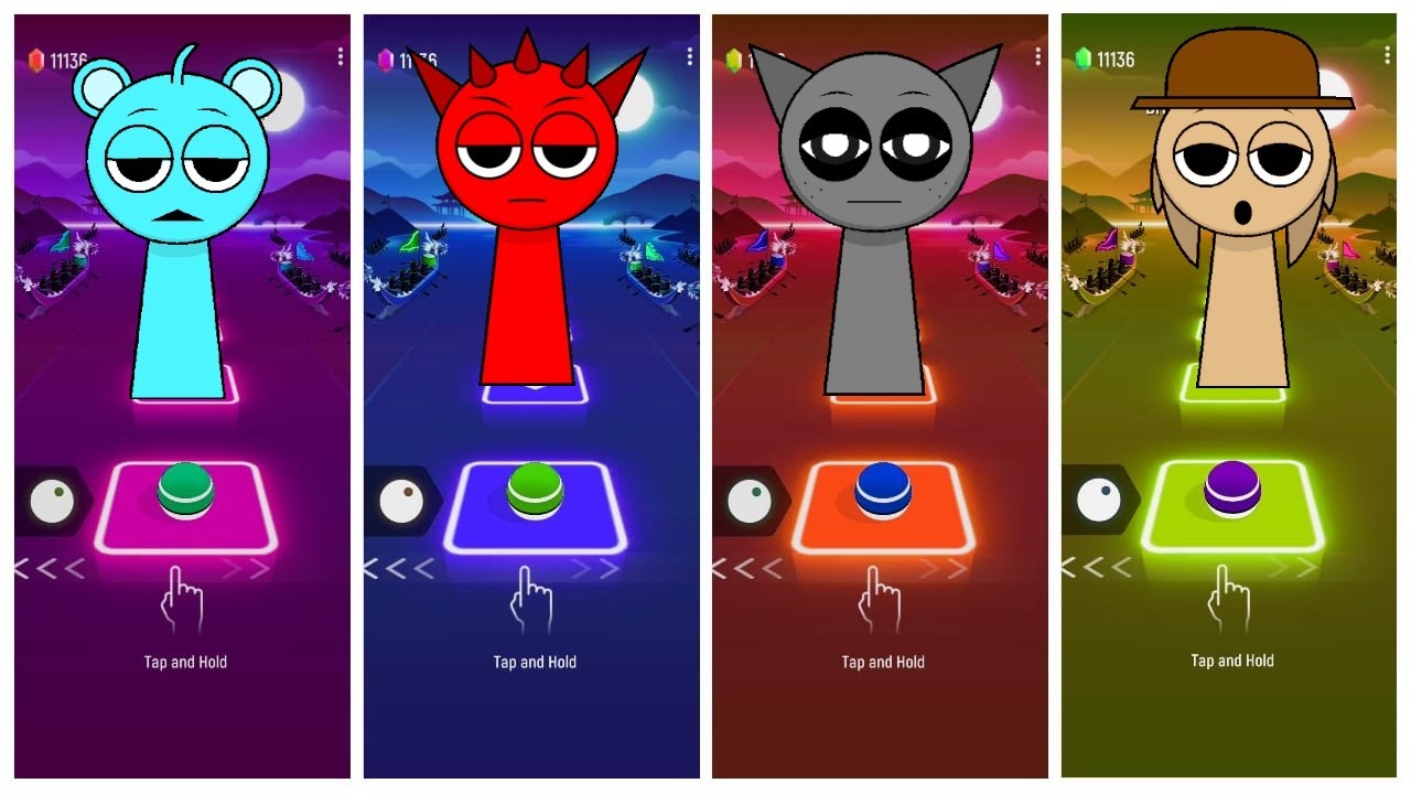 INCREDIBOX SPRUNKI Orange 🆚 SPRUNKI Wende 🆚 SPRUNKI Vineria 🆚 SPRUNKI ...