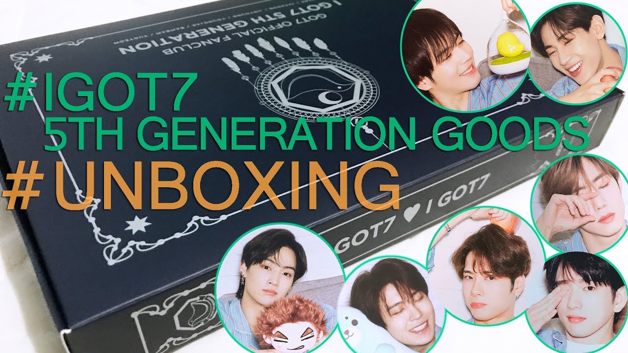 2018 I GOT7 🐥💚 UNBOXING ~ 5TH GENERATION GOODS 아가새 5기 물품 언박싱 - YouTube