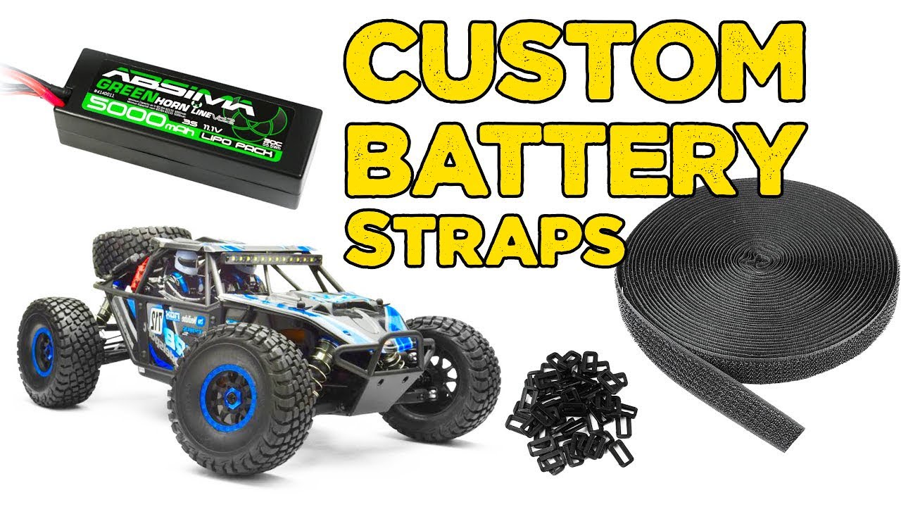 How to make Custom Battery Straps [CHEAP & STRONG] - YouTube