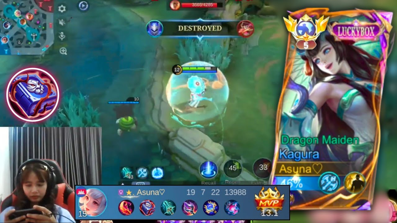 Dragon Maiden Kagura CDR Build Gameplay From My Live Stream!! - YouTube