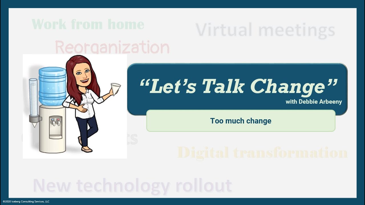 Let's Talk Change: Too much change - YouTube