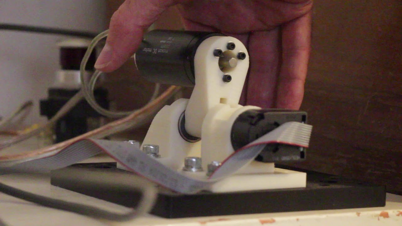 Inverted Flywheel Pendulum 2 - YouTube