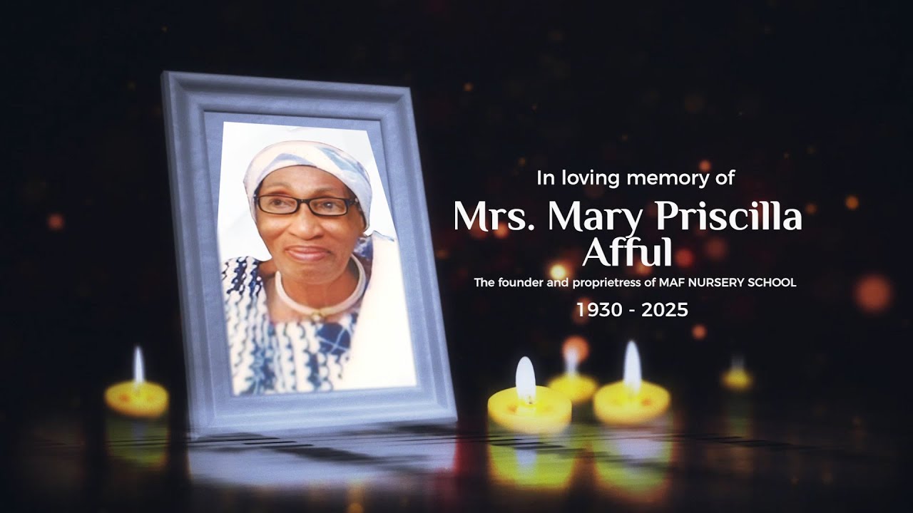 One Week Observation of the Late Mrs. Mary Priscilla Afful - YouTube